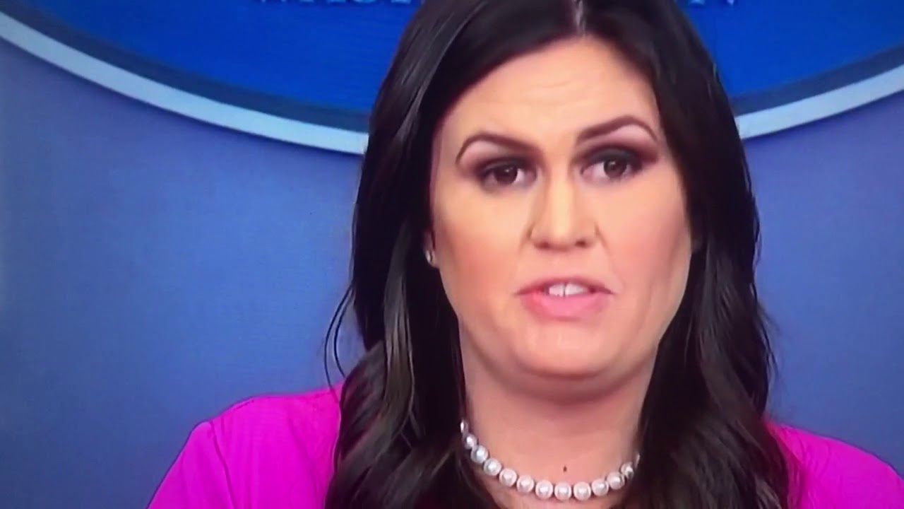 Today's Daily press briefing with Sarah Huckabee Sanders.. - Easton ...