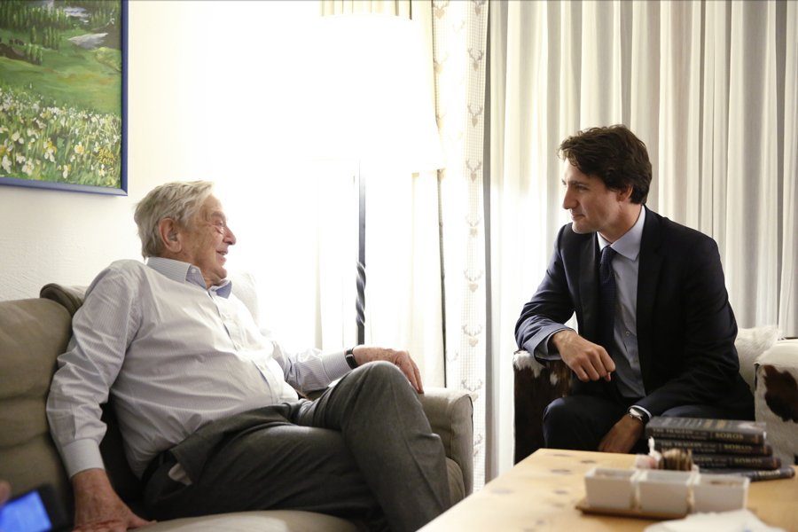 EXCLUSIVE: Trudeau illegally hides dealings with George Soros - Easton ...