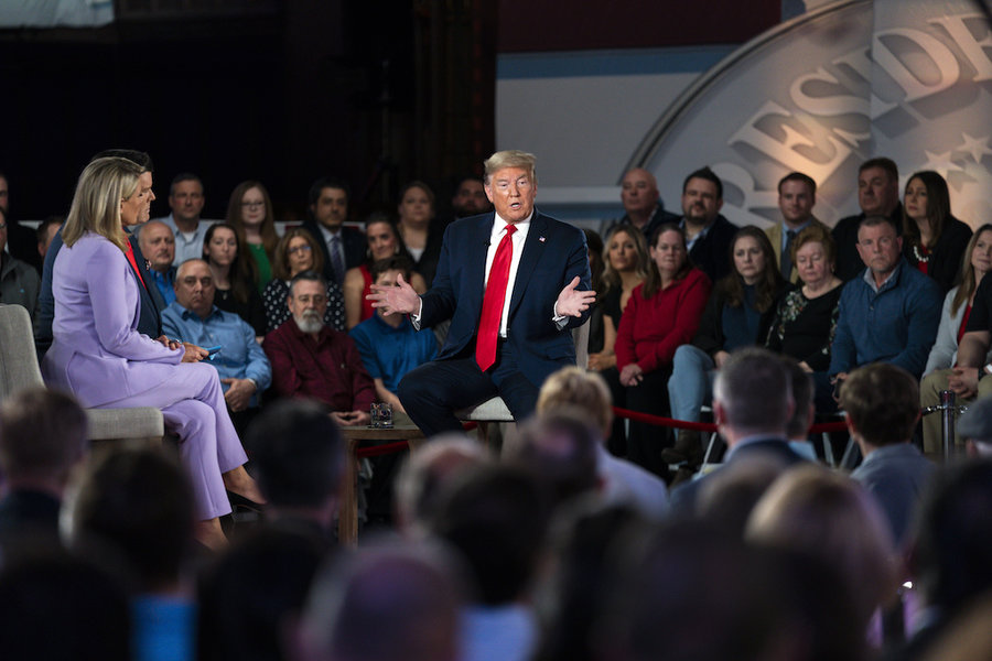 Town Hall with President Trump - Part One, Two and Three (Video ...