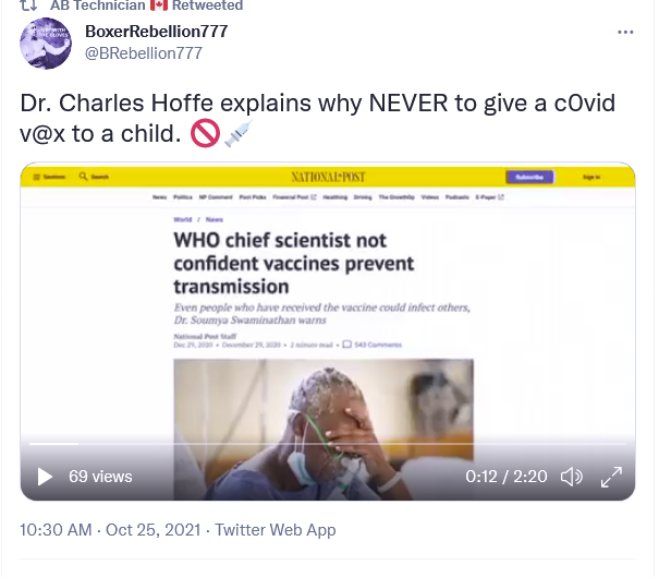 Dr Charles Hoffe | Why you must say ‘No’ to Child Vaccination - Easton ...