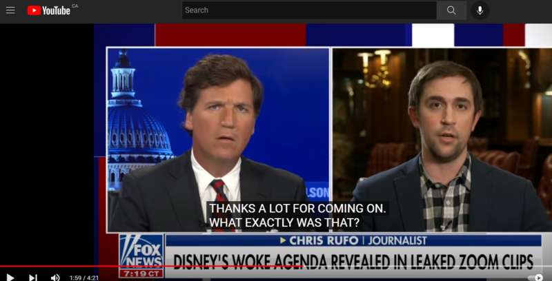 Disney! The evidence is damming: Rufo - Easton Spectator