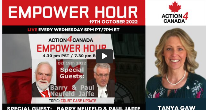 Empower Hour: Court Case Update With Barry Neufeld, Paul Jaffe & Live Q ...