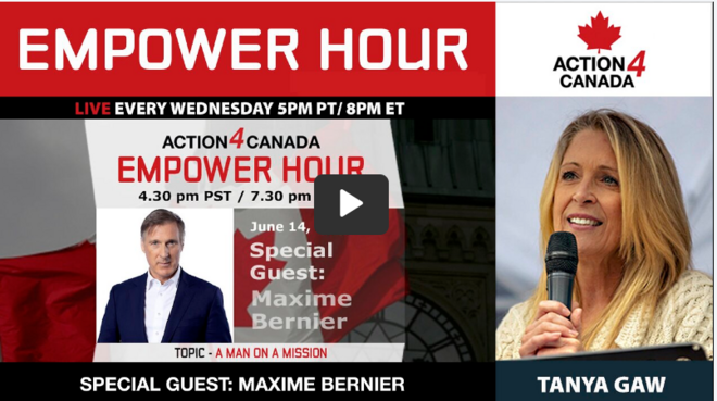A Man On A Mission With Maxime Bernier - Action4Canada - by-Election ...