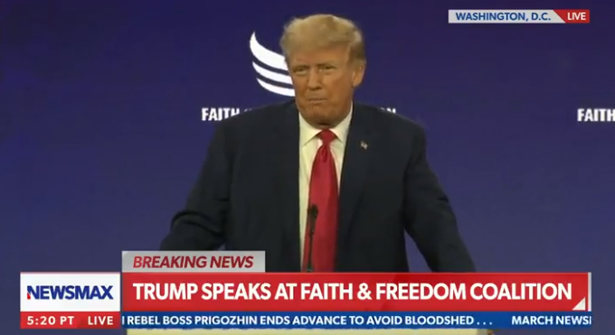 Trump Speaks At Faith & Freedom Coalition - Full Speech - Easton Spectator