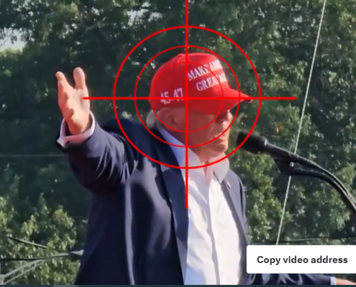 New close-up footage shows that Thomas Crooks' shot was perfectly ...