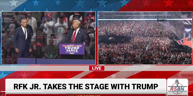 RFK Jr. Takes The Stage With Trump - Easton Spectator