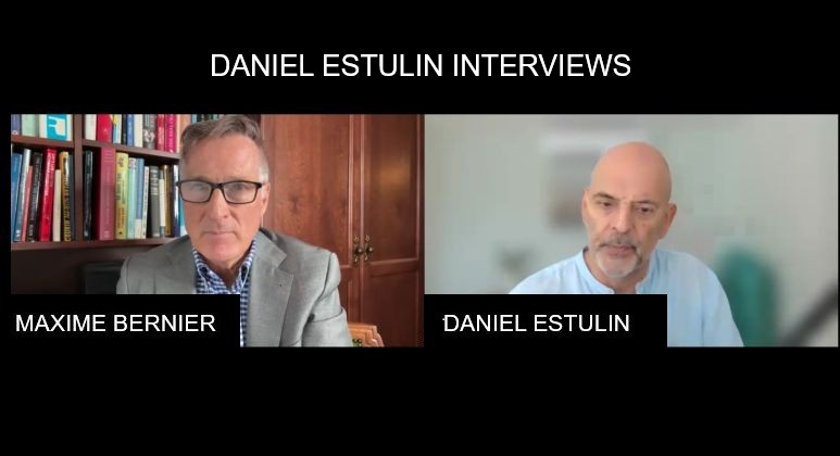 Daniel Estulin Interviews Maxime Bernier, Leader of the People's Party ...