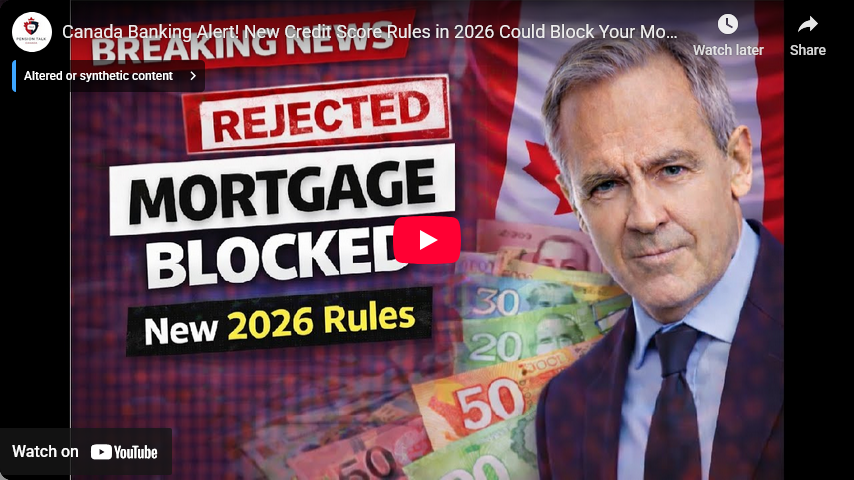 Canada Banking Alert! New Credit Score Rules in 2026 Could Block Your ...